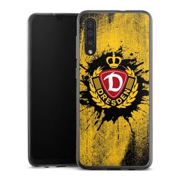 DeinDesign Galaxy A50 Handy Silikon H&uuml;lle Case transparent Handyh&uuml;lle Official Licensed Product Soccer Sg Dynamo Dresden Silikon Case