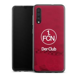 DeinDesign Galaxy A50 Handy Silikon H&uuml;lle Case transparent Handyh&uuml;lle Official Licensed Product 1. Fc N&uuml;rnberg Bundesliga Silikon Case
