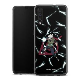 DeinDesign Galaxy A50 Handy Silikon H&uuml;lle Case transparent Handyh&uuml;lle Naruto Shippuden Official Licensed Product Kakashi Silikon Case