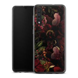 DeinDesign Galaxy A50 Handy Silikon H&uuml;lle Case transparent Handyh&uuml;lle Flowers Meadow Utart Silikon Case