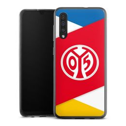 DeinDesign Galaxy A50 Handy Silikon H&uuml;lle Case transparent Handyh&uuml;lle 1. Fsv Mainz 05 E.V. Official Licensed Product Soccer Silikon Case