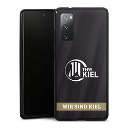DeinDesign Galaxy S20 FE Handy Silikon H&uuml;lle Case schwarz Handyh&uuml;lle Thw Kiel Merchandise Handball