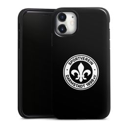 DeinDesign iPhone 11 Handy Panzer Handyh&uuml;lle robuste Outdoor H&uuml;lle Schutzh&uuml;lle gl&auml;nzend Logo Sv Darmstadt 98 Official Licensed Product Tough Case