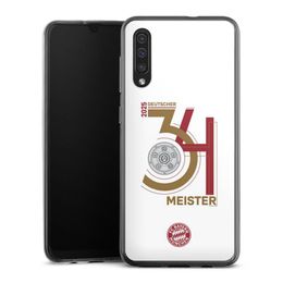 DeinDesign Galaxy A50 Handy Silikon H&uuml;lle Case transparent Handyh&uuml;lle Official Licensed Product Master Fc Bayern M&uuml;nchen Silikon Case