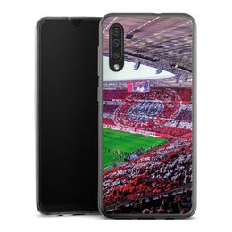 DeinDesign Galaxy A50 Handy Silikon H&uuml;lle Case transparent Handyh&uuml;lle Stadium Fcb Fc Bayern M&uuml;nchen Silikon Case
