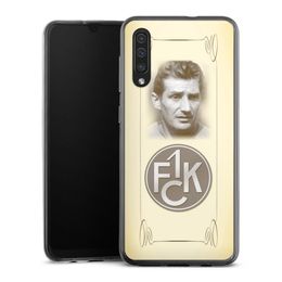 DeinDesign Galaxy A50 Handy Silikon H&uuml;lle Case transparent Handyh&uuml;lle 1. Fc Kaiserslautern Fritz Walter Logo Silikon Case