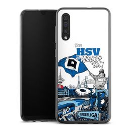 DeinDesign Galaxy A50 Handy Silikon H&uuml;lle Case transparent Handyh&uuml;lle Ascent Hamburger Sv Official Licensed Product Silikon Case