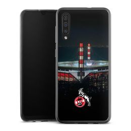 DeinDesign Galaxy A50 Handy Silikon H&uuml;lle Case transparent Handyh&uuml;lle Stadium 1. Fc K&ouml;ln Official Licensed Product Silikon Case