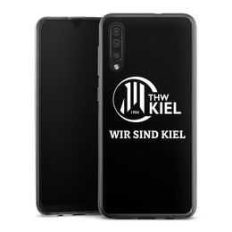 DeinDesign Galaxy A50 Handy Silikon H&uuml;lle Case transparent Handyh&uuml;lle Merchandise Handball Thw Kiel Silikon Case