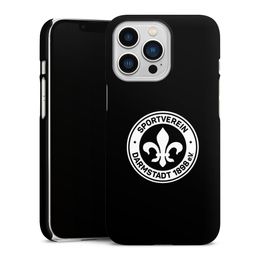 DeinDesign iPhone 13 Pro Handy Premium Case Smartphone Handyh&uuml;lle Schutzh&uuml;lle matt Sv Darmstadt 98 Official Licensed Product Logo Premium Case
