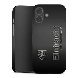 DeinDesign iPhone 17 Handy Premium Case Smartphone Handyh&uuml;lle Schutzh&uuml;lle gl&auml;nzend Logo Eintracht Braunschweig Official Licensed Product Premium Case