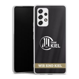 DeinDesign Galaxy A53 5G Handy Silikon H&uuml;lle Case transparent Handyh&uuml;lle Thw Kiel Merchandise Handball Silikon Case