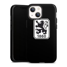 DeinDesign iPhone 13 Mini Handy Panzer Handyh&uuml;lle robuste Outdoor H&uuml;lle Schutzh&uuml;lle gl&auml;nzend Sechzger Official Licensed Product Tsv 1860 M&uuml;nchen Tough Case
