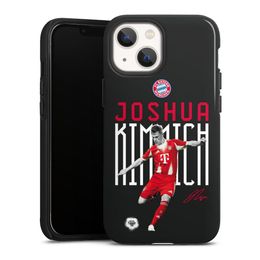 DeinDesign iPhone 13 Mini Handy Panzer Handyh&uuml;lle robuste Outdoor H&uuml;lle Schutzh&uuml;lle gl&auml;nzend Official Licensed Product Fc Bayern M&uuml;nchen Kimmich Tough Case