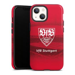 DeinDesign iPhone 13 Mini Handy Panzer Handyh&uuml;lle robuste Outdoor H&uuml;lle Schutzh&uuml;lle gl&auml;nzend Stadium Official Licensed Product Vfb Stuttgart Tough Case