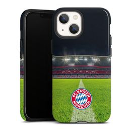 DeinDesign iPhone 13 Mini Handy Panzer Handyh&uuml;lle robuste Outdoor H&uuml;lle Schutzh&uuml;lle gl&auml;nzend Stadium Fc Bayern M&uuml;nchen Fcb Tough Case