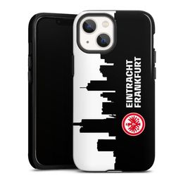 DeinDesign iPhone 13 Mini Handy Panzer Handyh&uuml;lle robuste Outdoor H&uuml;lle Schutzh&uuml;lle gl&auml;nzend Eintracht Frankfurt Sge Official Licensed Product Tough Case