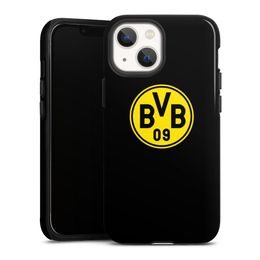 DeinDesign iPhone 13 Mini Handy Panzer Handyh&uuml;lle robuste Outdoor H&uuml;lle Schutzh&uuml;lle gl&auml;nzend Logo Borussia Dortmund Bvb Tough Case