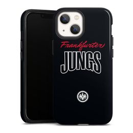 DeinDesign iPhone 13 Mini Handy Panzer Handyh&uuml;lle robuste Outdoor H&uuml;lle Schutzh&uuml;lle gl&auml;nzend Eintracht Frankfurt Sge Official Licensed Product Tough Case