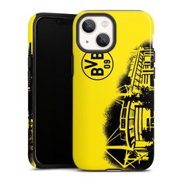 DeinDesign iPhone 13 Mini Handy Panzer Handyh&uuml;lle robuste Outdoor H&uuml;lle Schutzh&uuml;lle gl&auml;nzend Stadium Bvb Borussia Dortmund Tough Case