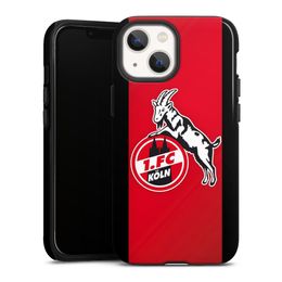 DeinDesign iPhone 13 Mini Handy Panzer Handyh&uuml;lle robuste Outdoor H&uuml;lle Schutzh&uuml;lle gl&auml;nzend 1. Fc K&ouml;ln Billy Goat Hennes Official Licensed Product Tough Case