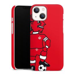 DeinDesign iPhone 13 Mini Handy Premium Case Smartphone Handyh&uuml;lle Schutzh&uuml;lle matt 1. Fc Kaiserslautern Official Licensed Product Soccer Premium Case