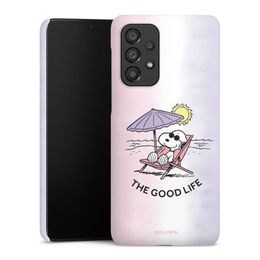 DeinDesign Galaxy A33 5G Handy Premium Case Smartphone Handyh&uuml;lle Schutzh&uuml;lle matt Snoopy Official Licensed Product Peanuts Premium Case