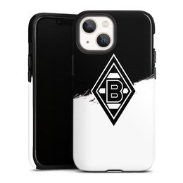 DeinDesign iPhone 13 Mini Handy Panzer Handyh&uuml;lle robuste Outdoor H&uuml;lle Schutzh&uuml;lle gl&auml;nzend Bmg Borussia M&ouml;nchengladbach Gladbach Tough Case