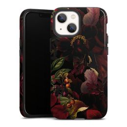 DeinDesign iPhone 13 Mini Handy Panzer Handyh&uuml;lle robuste Outdoor H&uuml;lle Schutzh&uuml;lle gl&auml;nzend Flowers Meadow Utart Tough Case