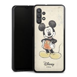 DeinDesign Galaxy A32 5G Handy Silikon H&uuml;lle Case schwarz Handyh&uuml;lle Water Colour Official Licensed Product