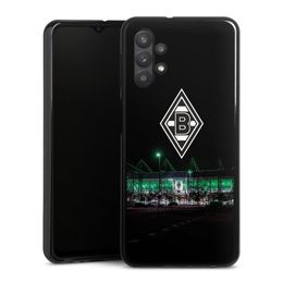 DeinDesign Galaxy A32 5G Handy Silikon H&uuml;lle Case schwarz Handyh&uuml;lle Borussia M&ouml;nchengladbach Stadium Official Licensed Product