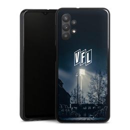 DeinDesign Galaxy A32 5G Handy Silikon H&uuml;lle Case schwarz Handyh&uuml;lle Official Licensed Product Soccer Vfl Osnabr&uuml;ck