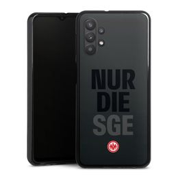 DeinDesign Galaxy A32 5G Handy Silikon H&uuml;lle Case schwarz Handyh&uuml;lle Sge Eintracht Frankfurt Official Licensed Product