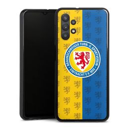 DeinDesign Galaxy A32 5G Handy Silikon H&uuml;lle Case schwarz Handyh&uuml;lle Official Licensed Product Eintracht Braunschweig Logo