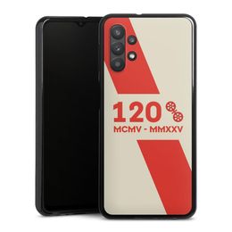DeinDesign Galaxy A32 5G Handy Silikon H&uuml;lle Case schwarz Handyh&uuml;lle 120 Years 1. Fsv Mainz 05 E.V. Bundesliga
