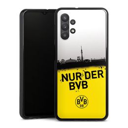 DeinDesign Galaxy A32 5G Handy Silikon H&uuml;lle Case schwarz Handyh&uuml;lle Borussia Dortmund Statement Bvb