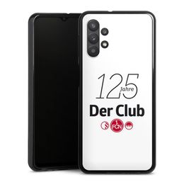 DeinDesign Galaxy A32 5G Handy Silikon H&uuml;lle Case schwarz Handyh&uuml;lle 1. Fcn 1. Fc N&uuml;rnberg 125 Jahre