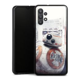 DeinDesign Galaxy A32 5G Handy Silikon H&uuml;lle Case schwarz Handyh&uuml;lle Star Wars Robot Merchandise