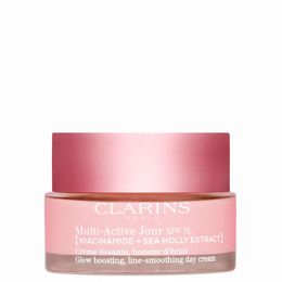 Clarins Multi-Active Tagescreme mit SPF15 f&uuml;r strahlende Haut