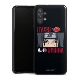 DeinDesign Galaxy A32 5G Handy Silikon H&uuml;lle Case schwarz Handyh&uuml;lle Manga Itachi Uchiha Naruto Shippuden