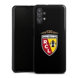 DeinDesign Galaxy A32 5G Handy Silikon H&uuml;lle Case schwarz Handyh&uuml;lle Rc Lens Official Licensed Product Logo