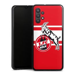 DeinDesign Galaxy A32 5G Handy Silikon H&uuml;lle Case schwarz Handyh&uuml;lle Official Licensed Product 1. Fc K&ouml;ln Coat Of Arms