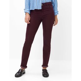 Brax Damen Five-Pocket-Hose Style SHAKIRA BLACKBERRY VIOLET, dunkles lila, Gr. 32