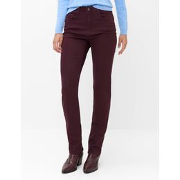 Brax Damen Five-Pocket-Hose Style CAROLA BLACKBERRY VIOLET, dunkles lila, Gr. 50
