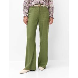 Brax Damen Palazzohose Style MAINE, gr&uuml;n, Gr. 46