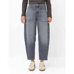 Brax Damen Jeans Style MEGAN S USED LIGHT GREY, denim hellgrau, Gr. 32L