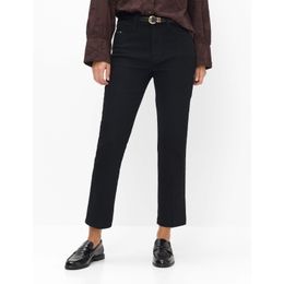 Brax Damen Five-Pocket-Hose Style MAY S CLEAN BLACK BLACK, denim schwarz, Gr. 32