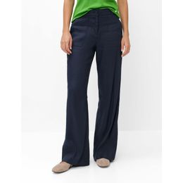 Brax Damen Palazzohose Style MAINE, dunkelblau, Gr. 46