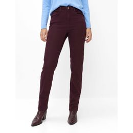 Brax Damen Five-Pocket-Hose Style MARY BLACKBERRY VIOLET, dunkles lila, Gr. 48L