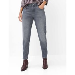 Brax Damen Five-Pocket-Hose Style MILEY S USED LIGHT GREY, denim hellgrau, Gr. 32